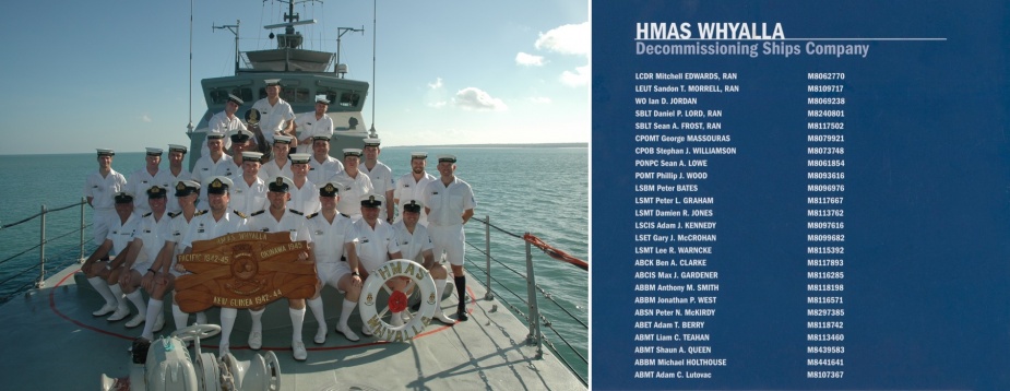 HMAS Whyalla (II) | Sea Power Centre